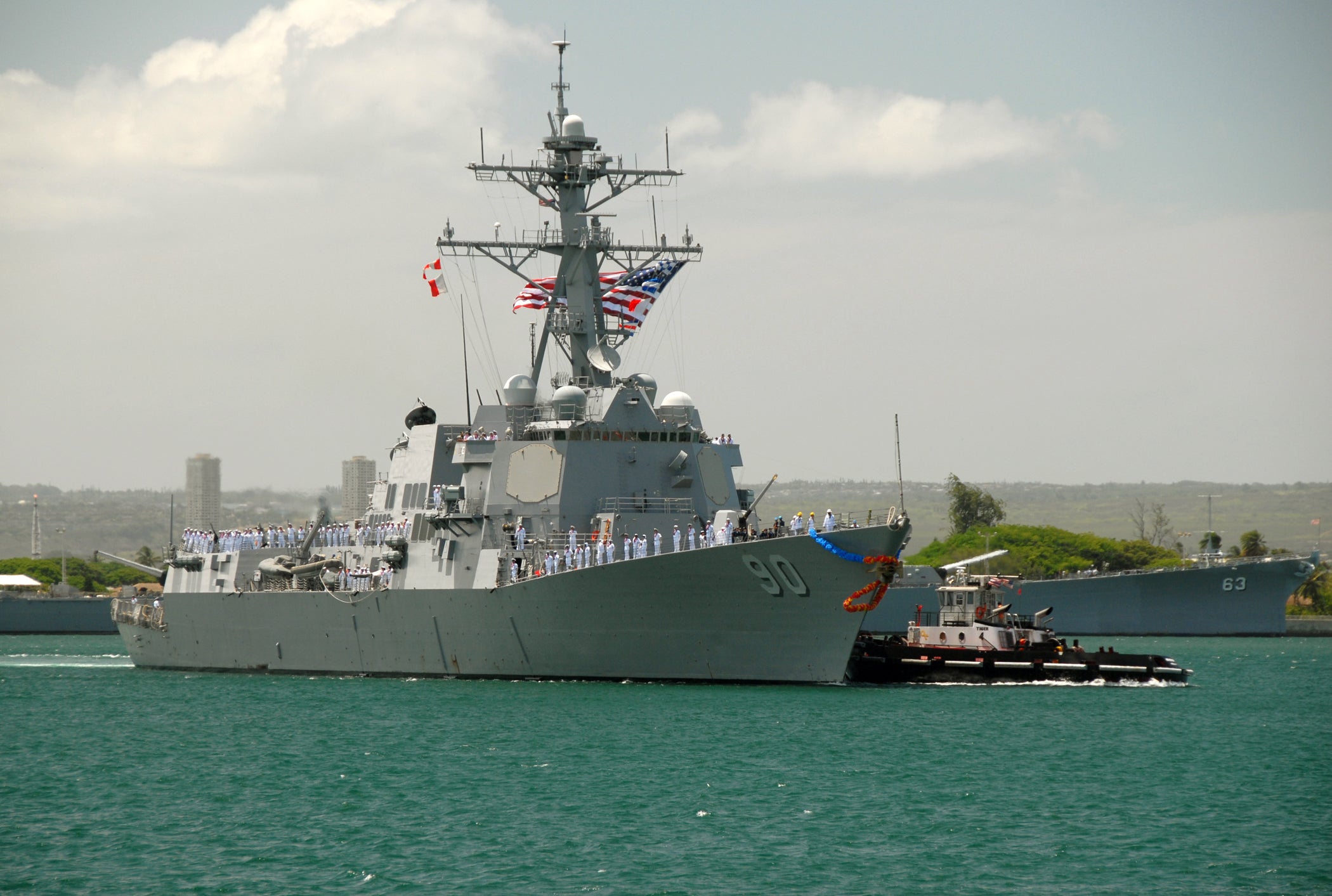 Uss Chafee Navy Destroyer Ship Glossy Poster Picture Photo Print Banne ...