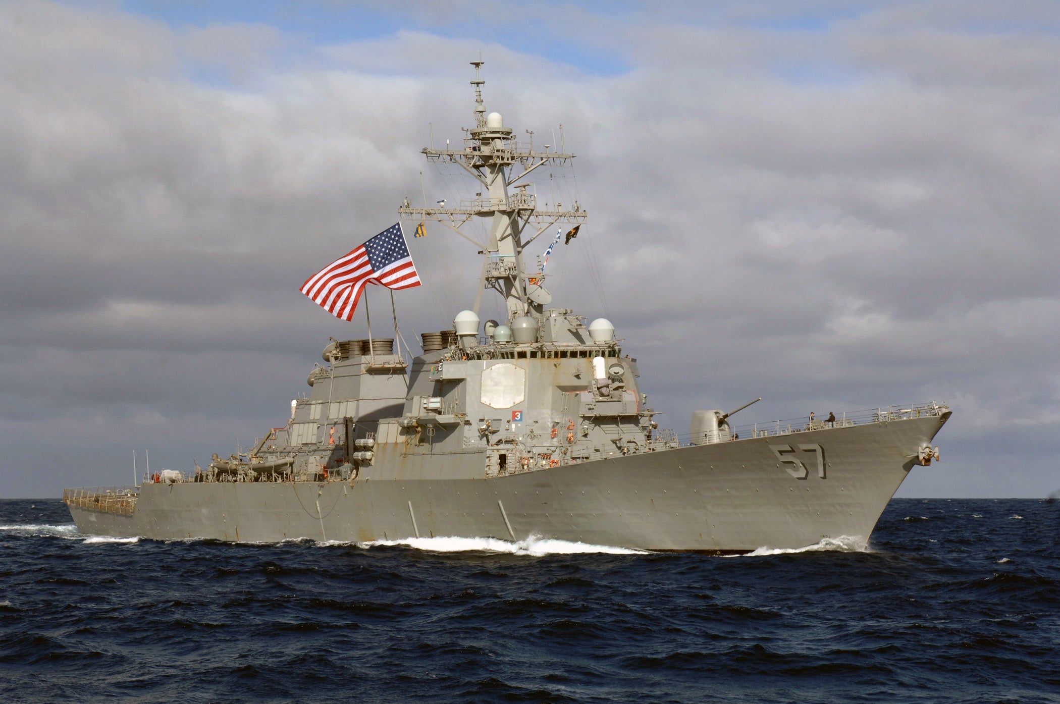Uss Mitscher Ddg-57 Destroyer Glossy Poster Picture Photo Print Banner ...