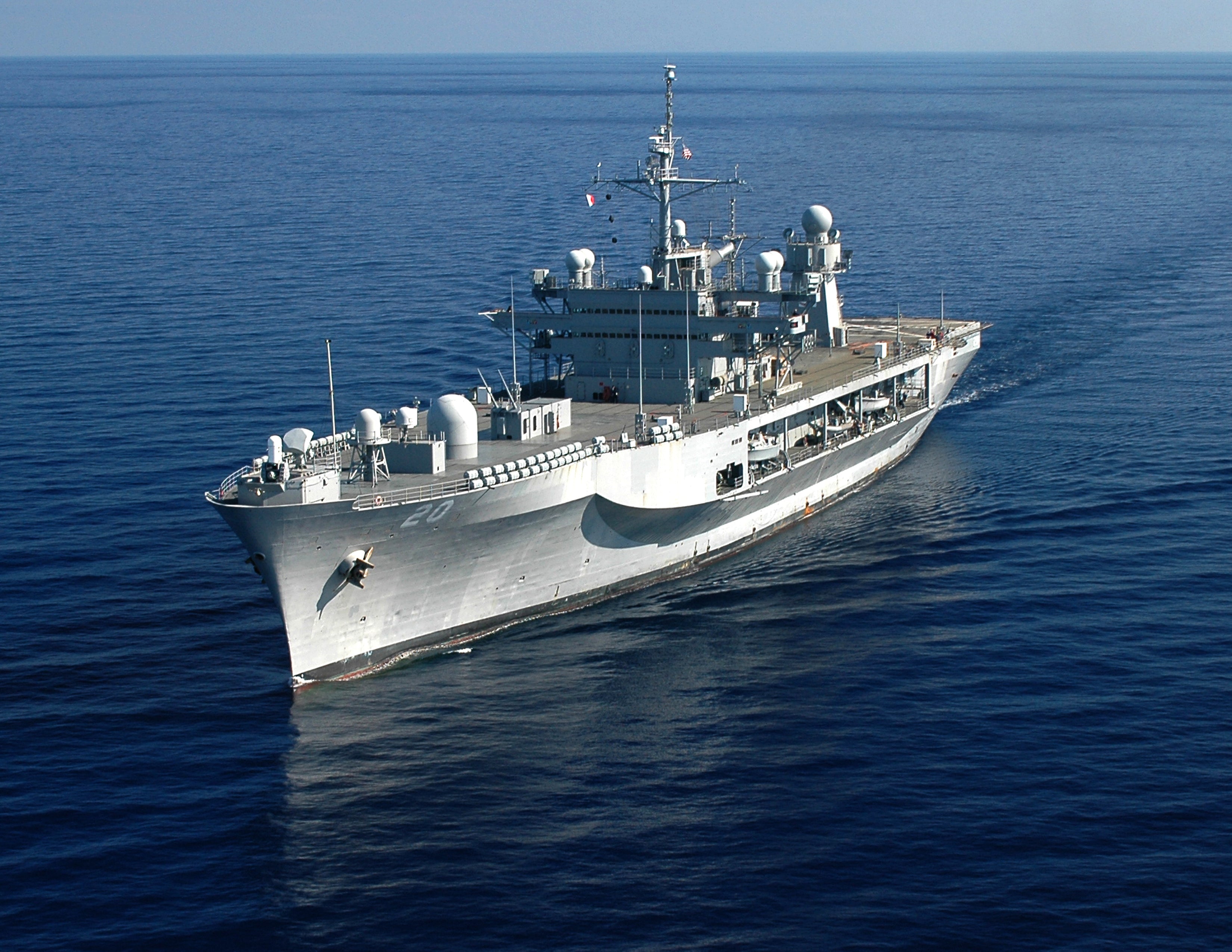 Uss Mount Whitney Blue Ridge Ship Glossy Poster Picture Photo Print Ba ...
