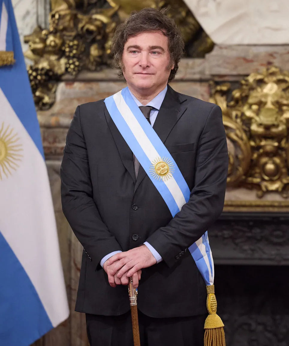 Javier Milei President Portrait Glossy Poster Picture Photo Print Bann ...