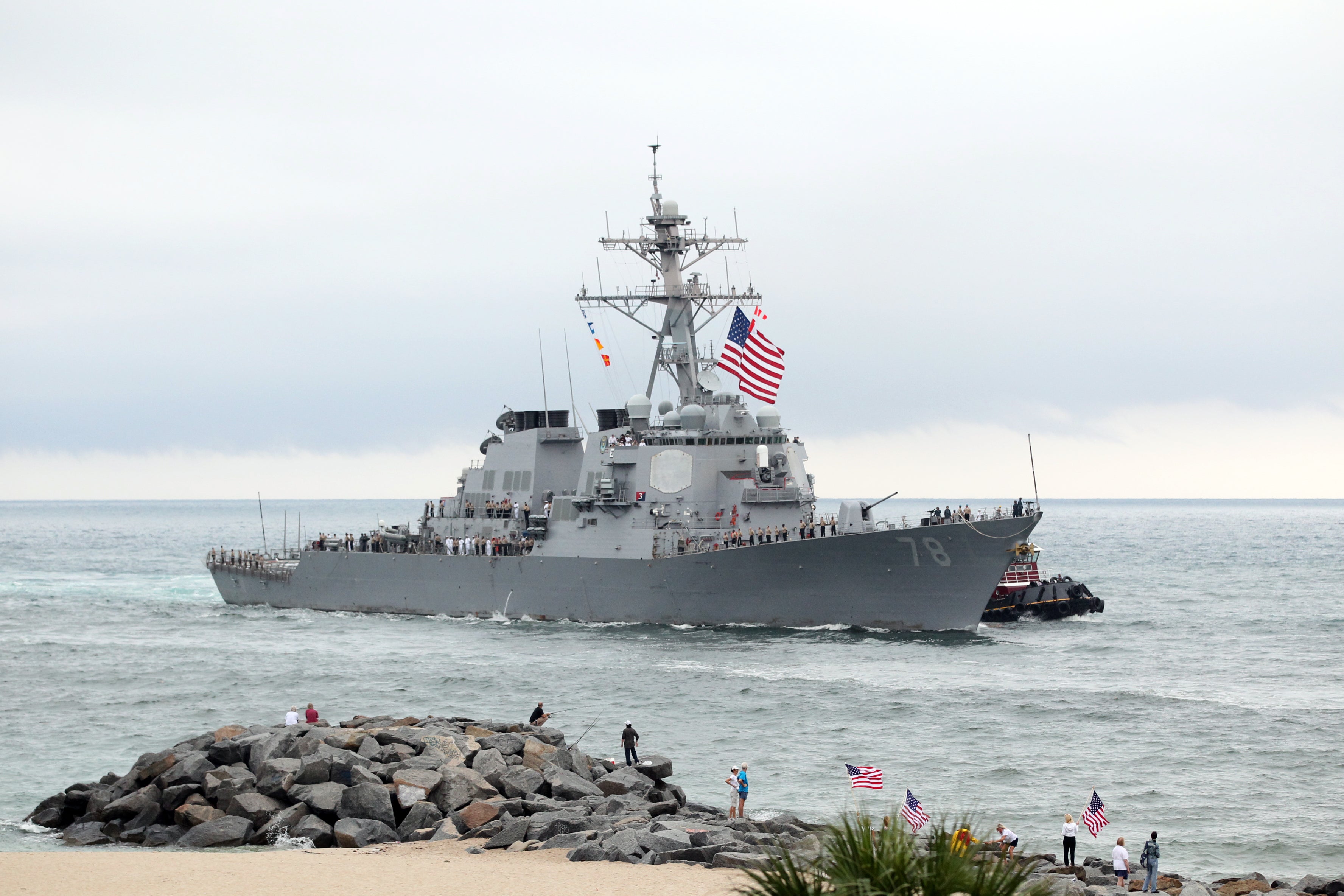 Uss Porter Ddg-78 Arleigh Burke Navy Ship Glossy Poster Picture Photo ...