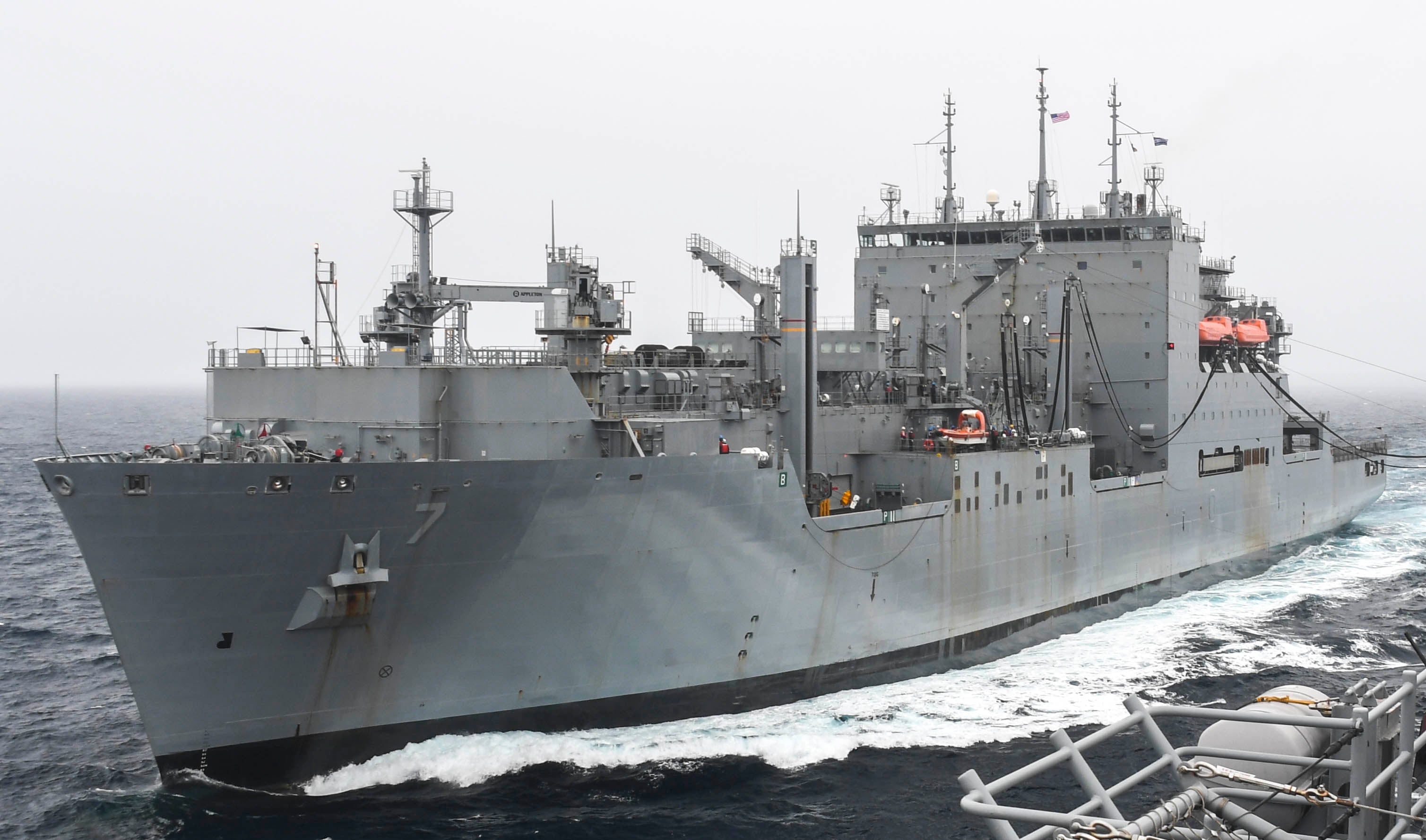 Usns Carl Brashear Lewis & Clark Class Navy Ship Glossy Poster Picture ...