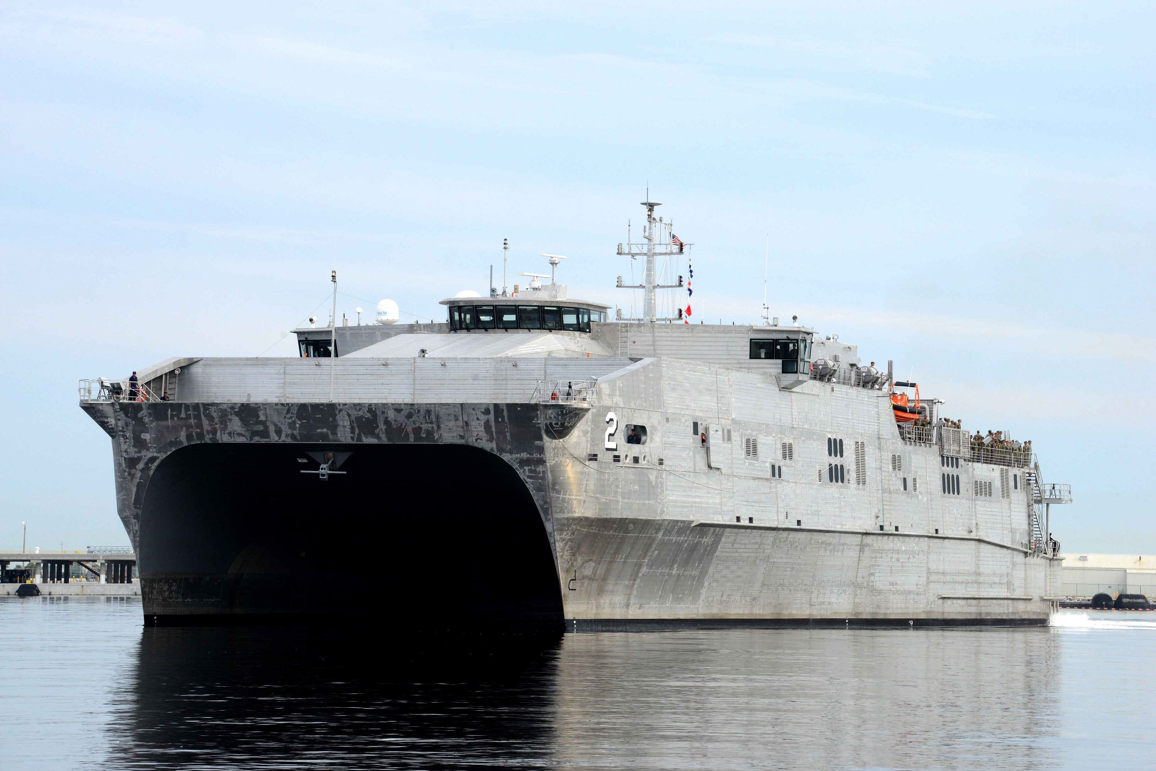 Usns Choctaw County Spearhead Class Navy Ship Glossy Poster Picture Ph ...