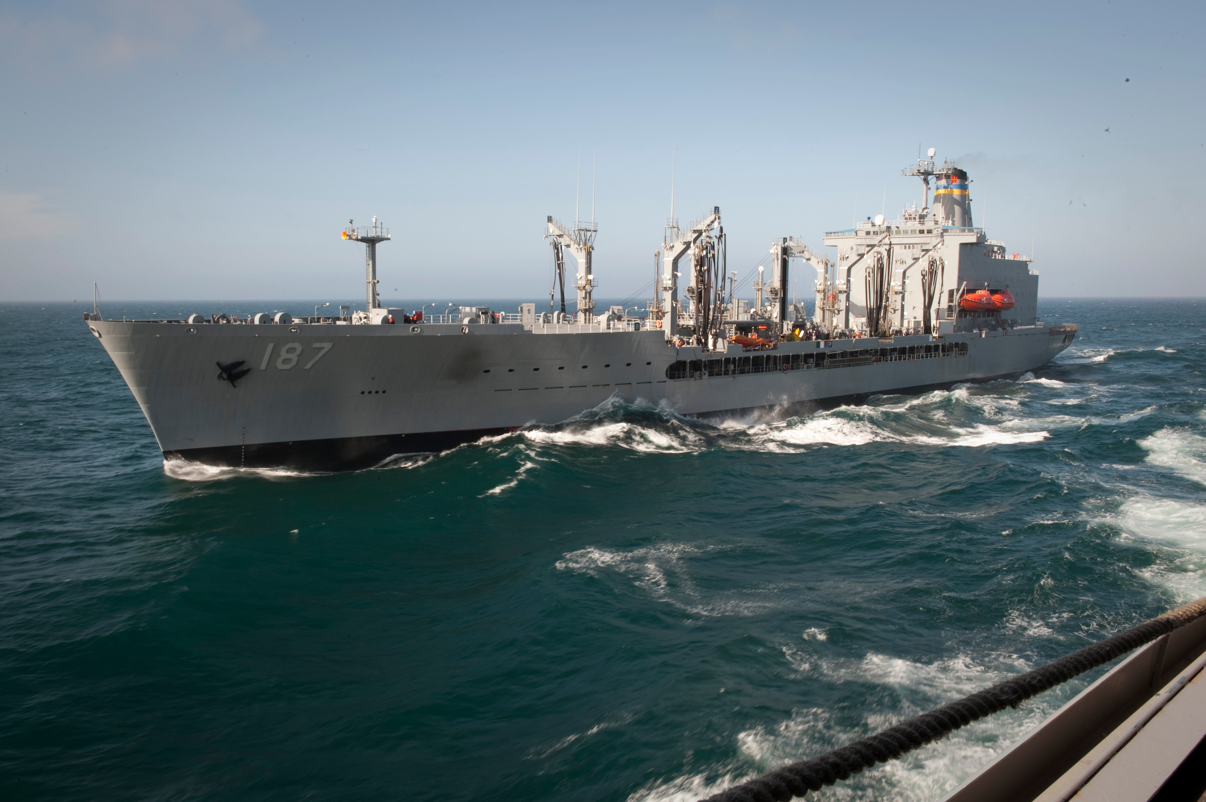 Usns Henry J Kaiser Navy Ship Glossy Poster Picture Photo Print Banner ...