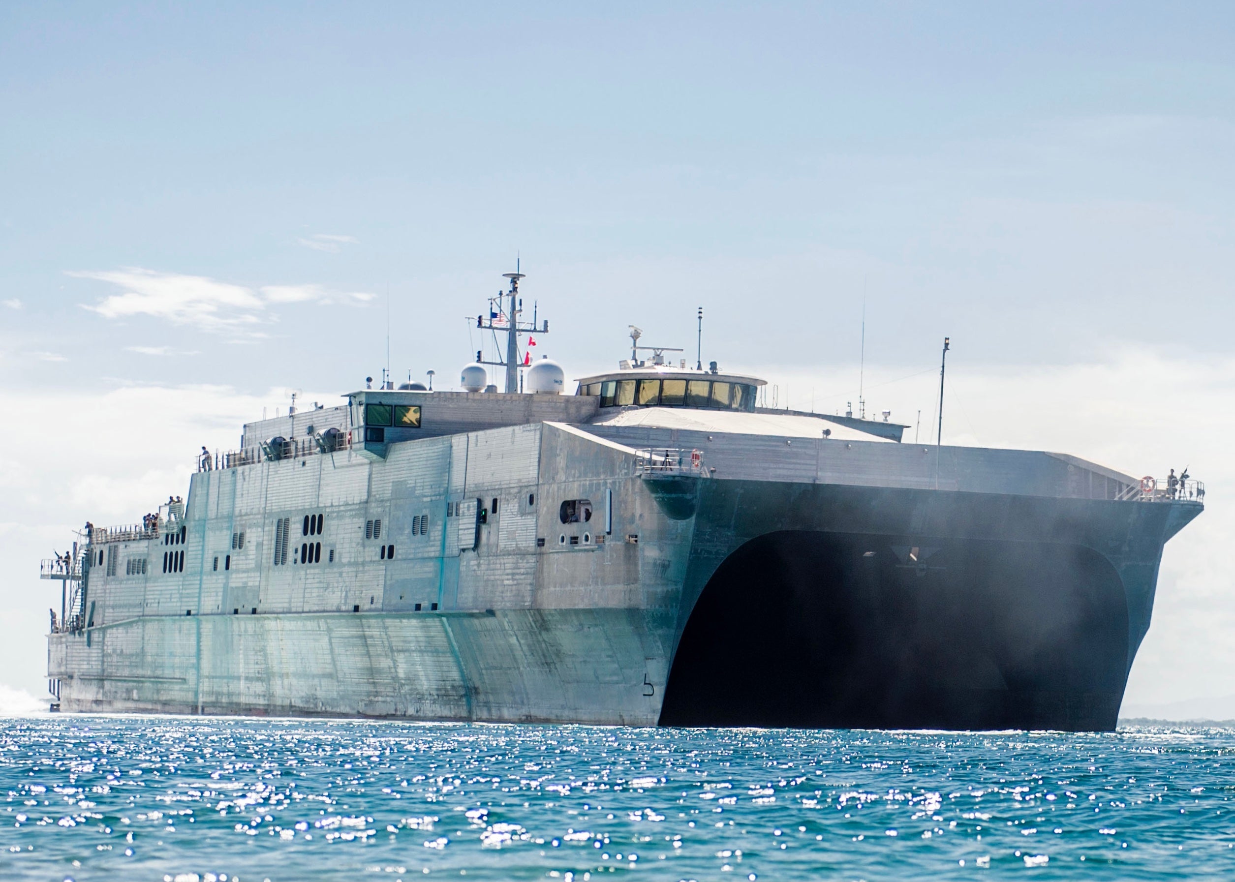 Usns Spearhead Lead Naval Ship Glossy Poster Picture Photo Print Banne ...
