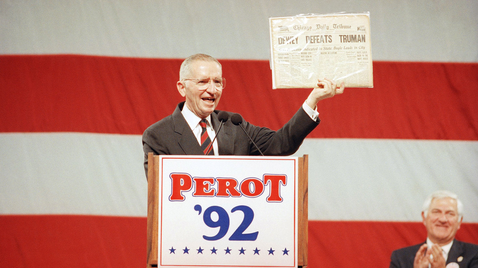 Ross Perot 1992 Speech Glossy Poster Picture Photo Print Banner Conver ...