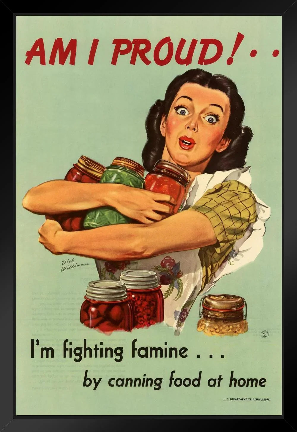 Fighting Famine Canning Food Glossy Poster Picture Photo Print Banner ...