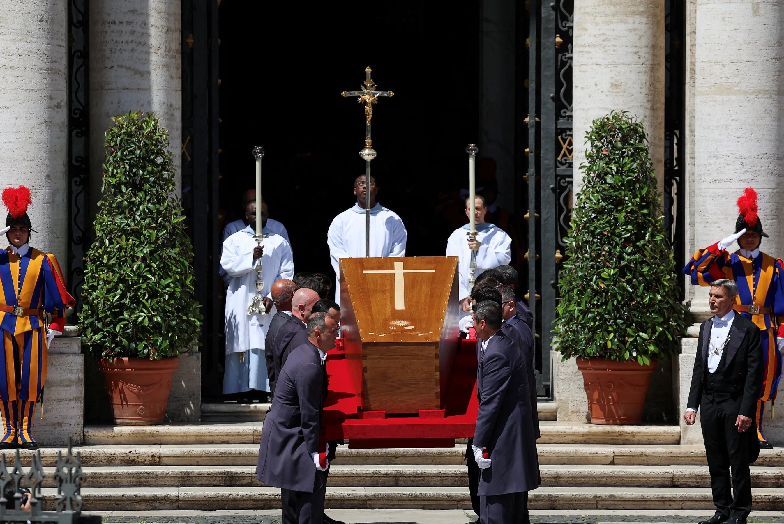 Pope Francis Funeral Casket Pallbearers POSTER PICTURE PHOTO PRINT BAN ...
