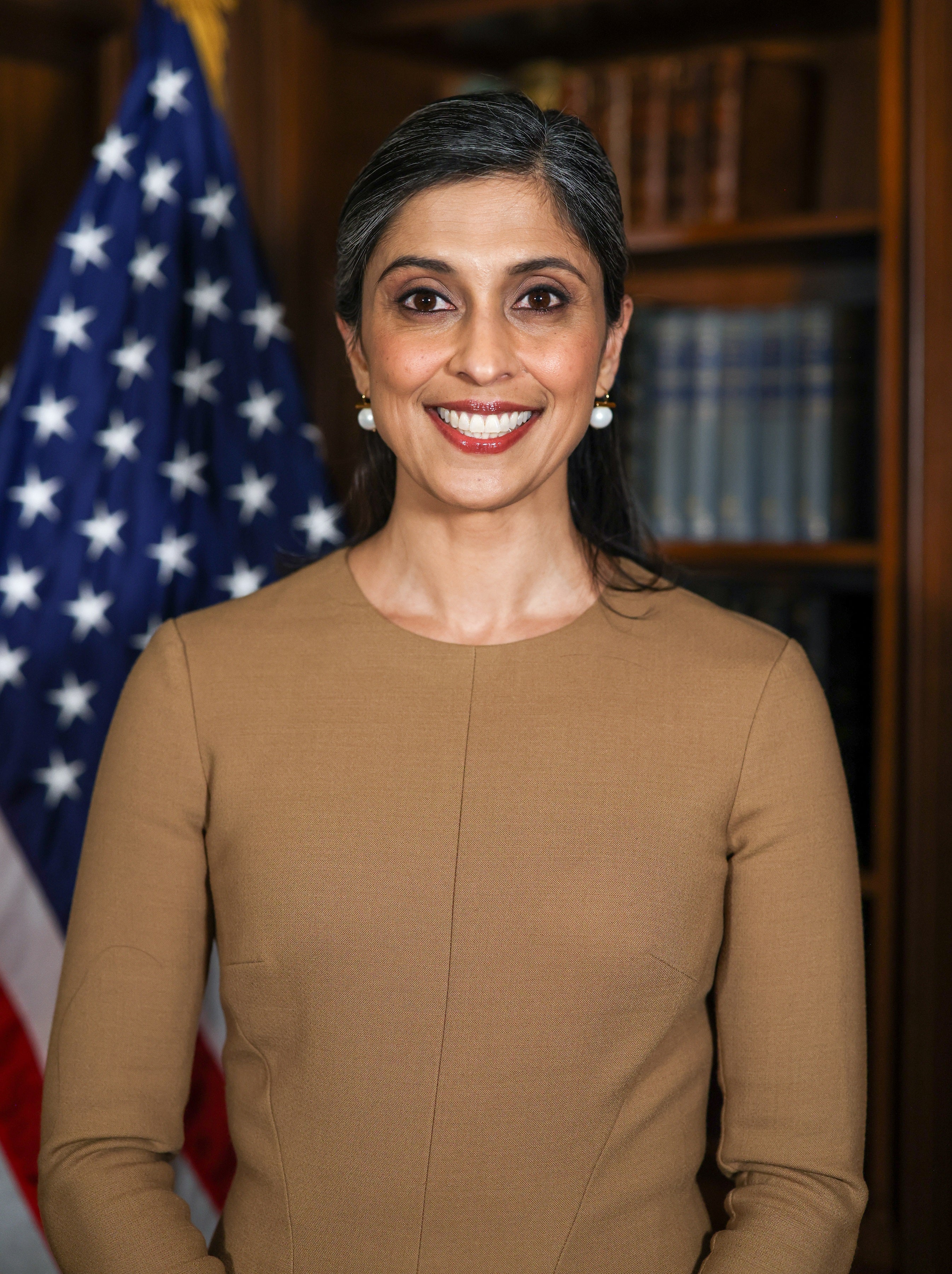 Usha Vance 2Nd Lady Official Portrait Glossy Poster Picture Photo Prin ...
