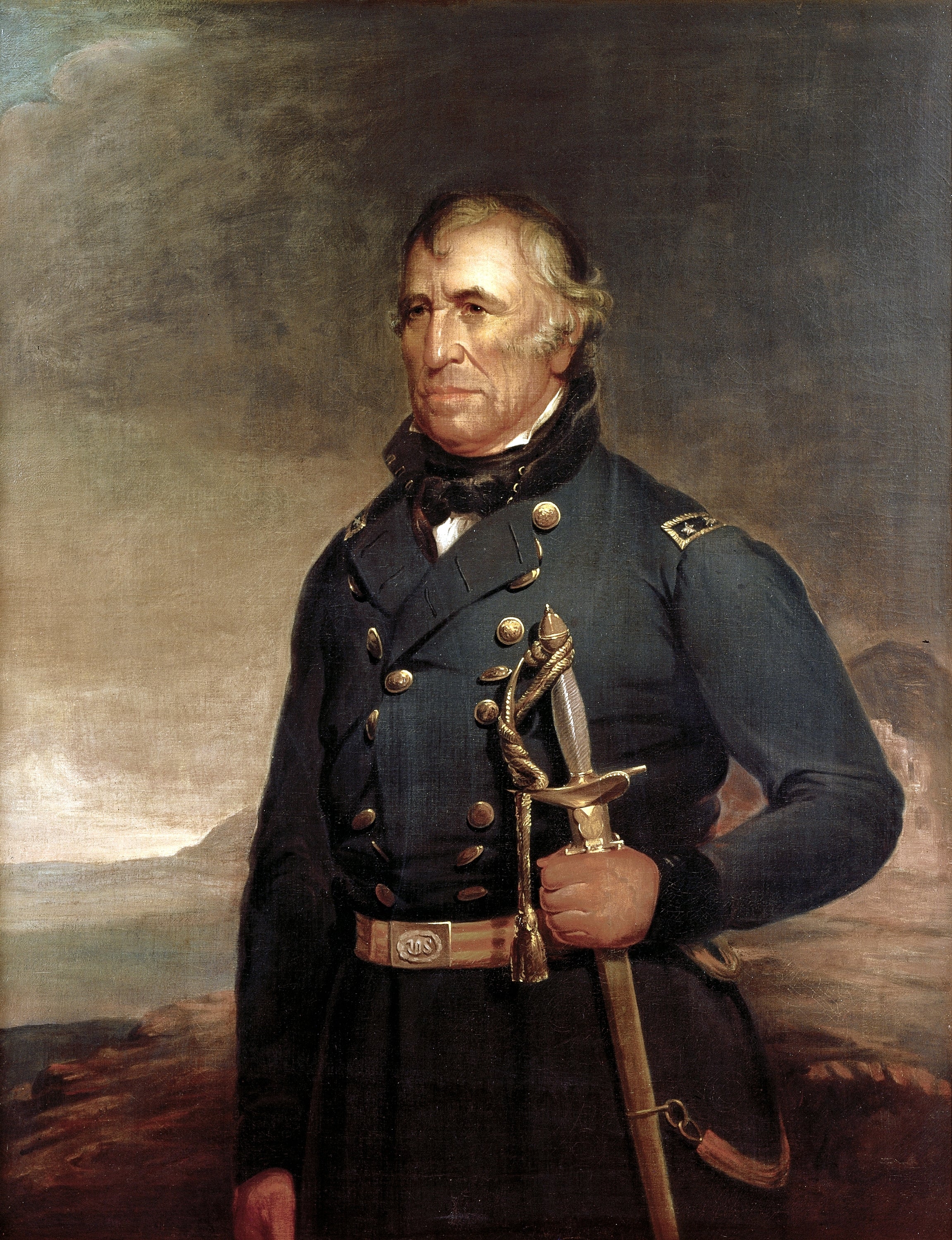 President Zachary Taylor Portrait Glossy Poster Picture Photo Print Ba ...