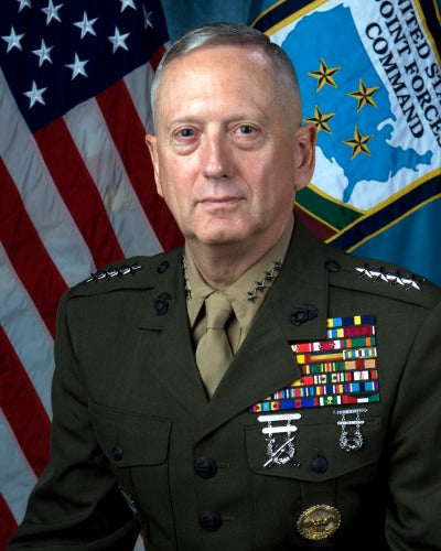 Secretary Defense James Mattis Glossy Poster Picture Photo Banner Mad ...