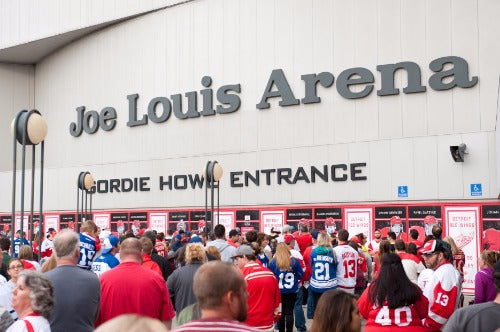 Joe Louis Arena Glossy Poster Picture Photo Banner Jla Detroit Red Win ...