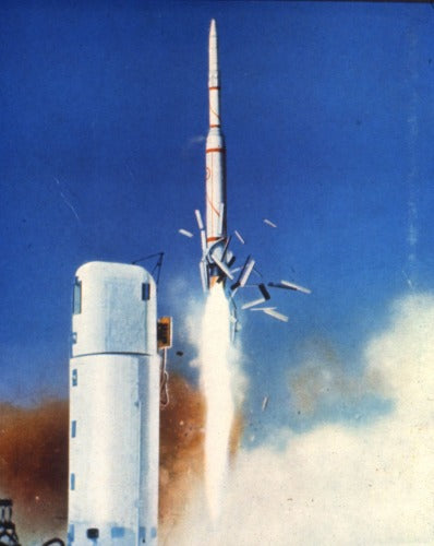 FRENCH DIAMANT ROCKET GLOSSY POSTER PICTURE PHOTO BANNER france launch ...
