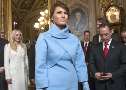 MELANIA TRUMP INAUGURATION DAY GLOSSY POSTER PICTURE PHOTO BANNER PRIN ...