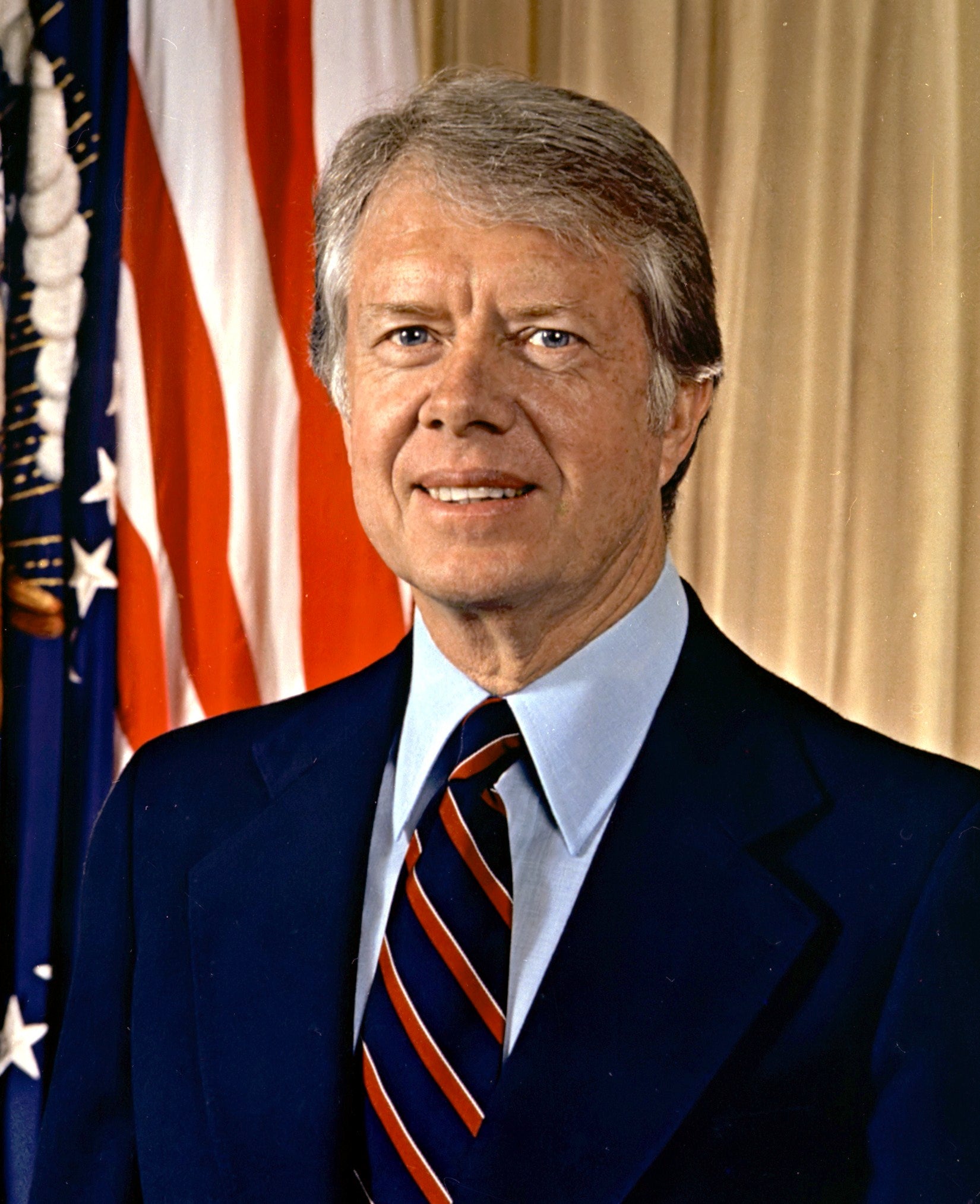 Presidential Portrait Jimmy Carter Glossy Poster Picture Photo Print B ...